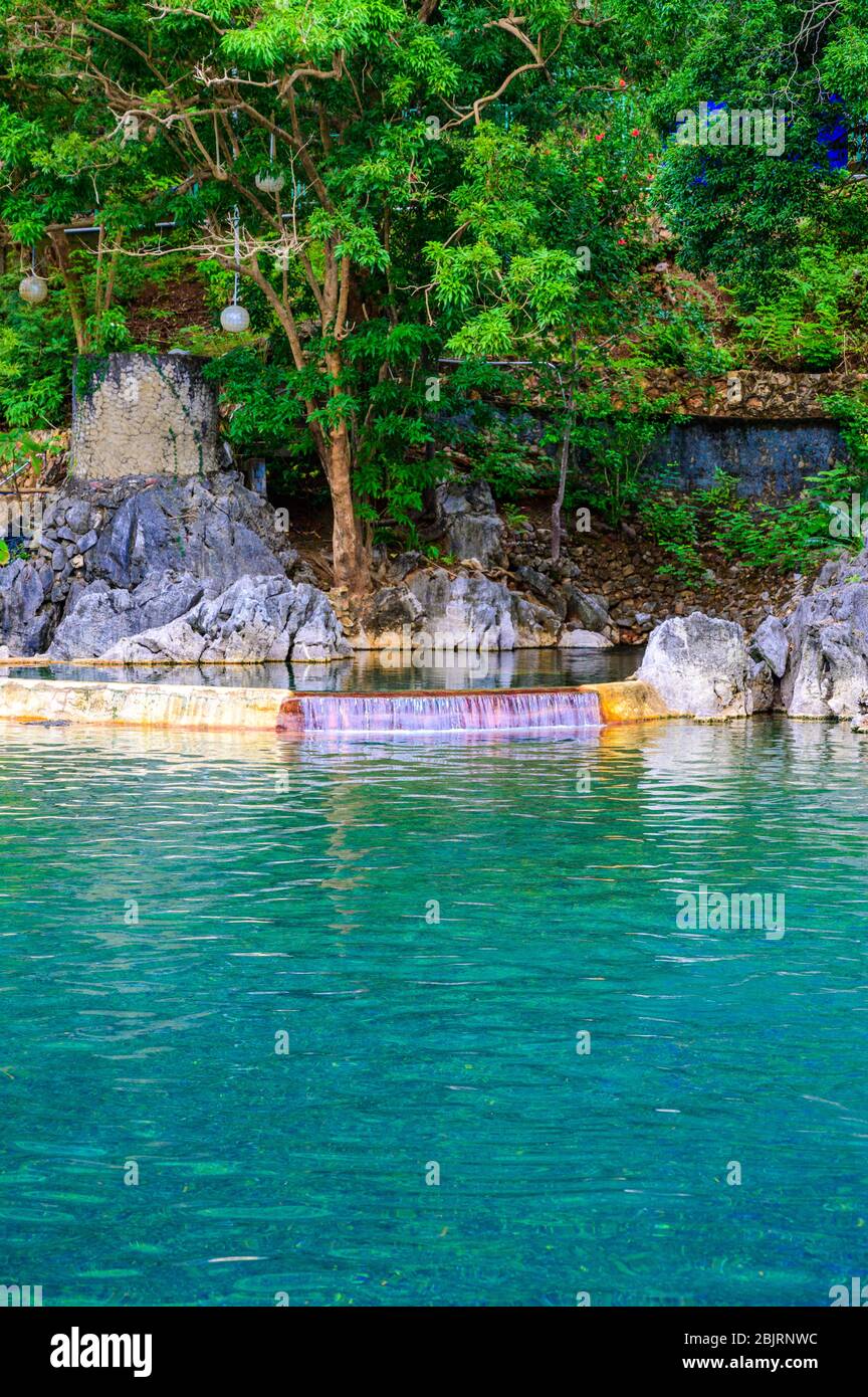 Maquinit Hot Spring at Busuanga island near Coron town, tropical ...