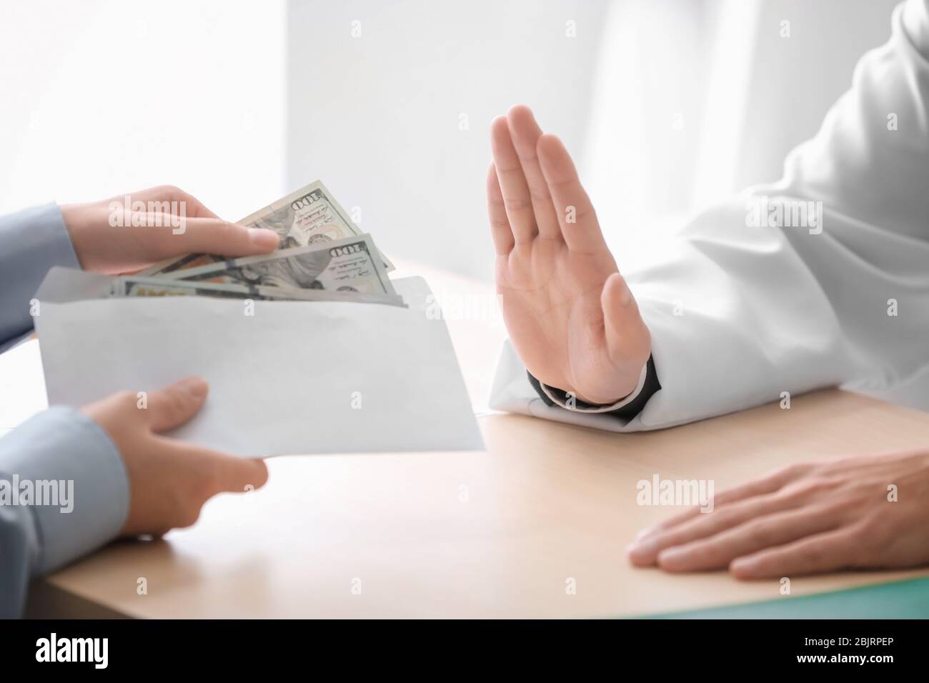 Doctor money envelope hi-res stock photography and images - Alamy
