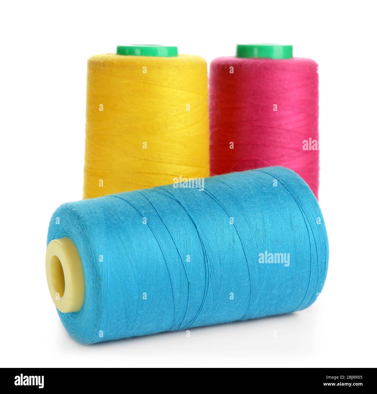 Cotton threads sewing multicolored Cut Out Stock Images & Pictures - Alamy