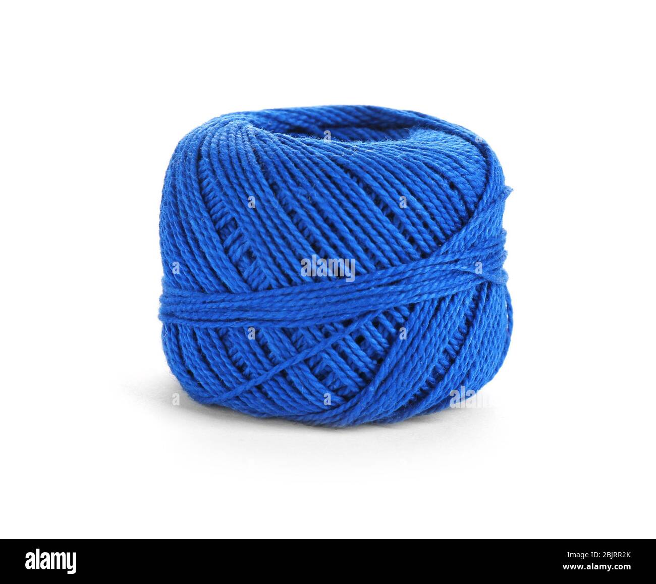 Color thread for crocheting on white background Stock Photo - Alamy