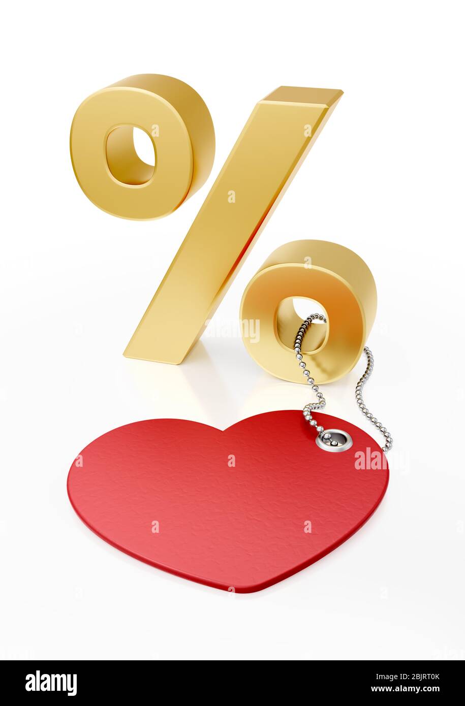 Promo-Mockup for Discounts or Percent Rates Stock Photo - Alamy