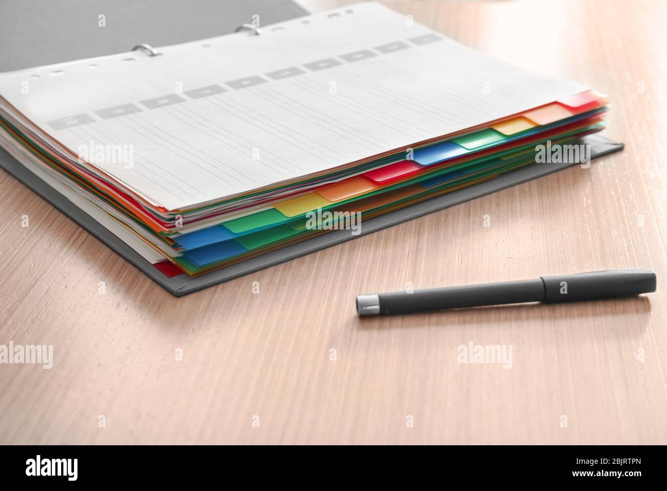 Documents on table hi-res stock photography and images - Alamy