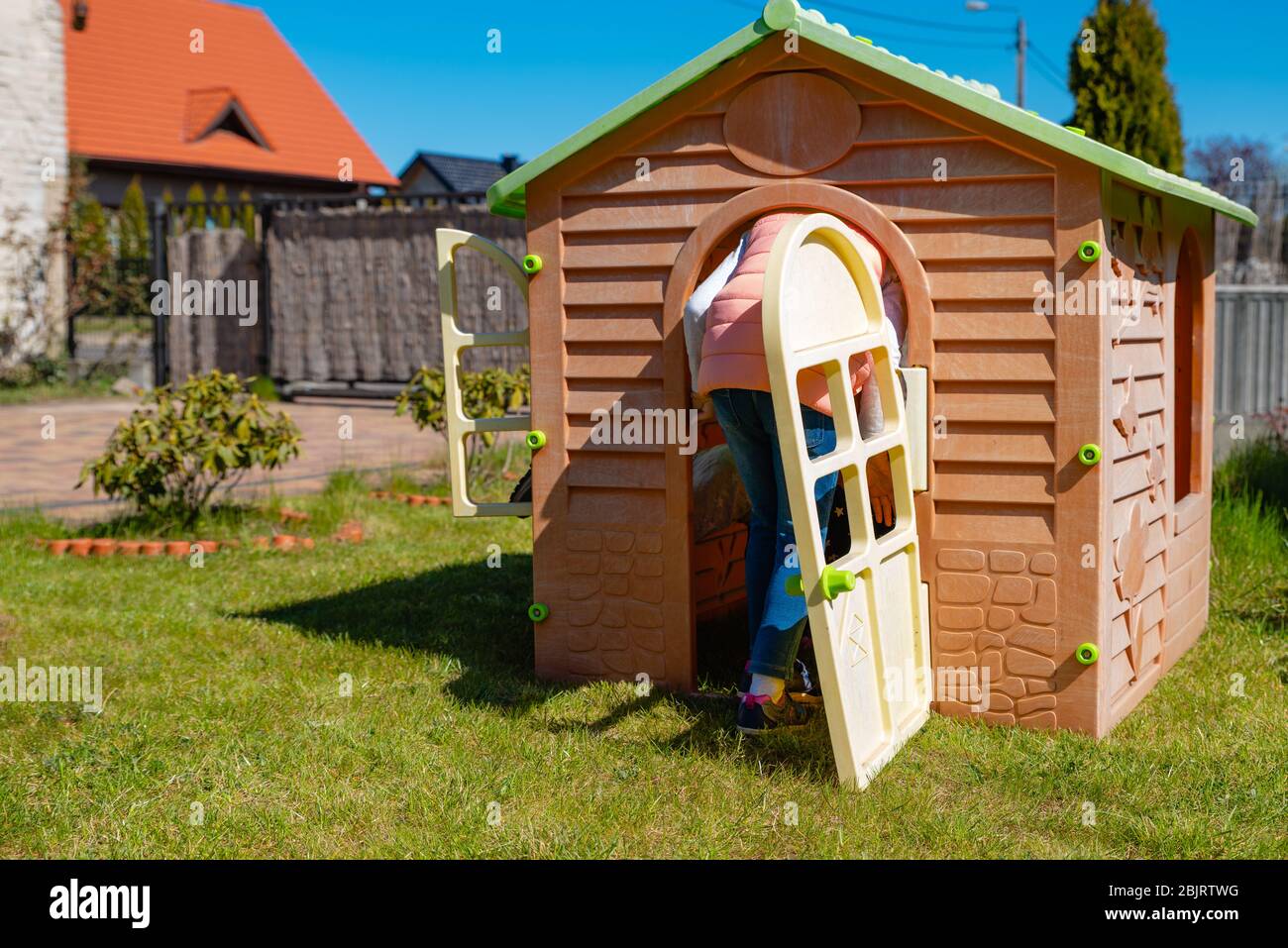 Plastic house hi-res stock photography and images - Alamy