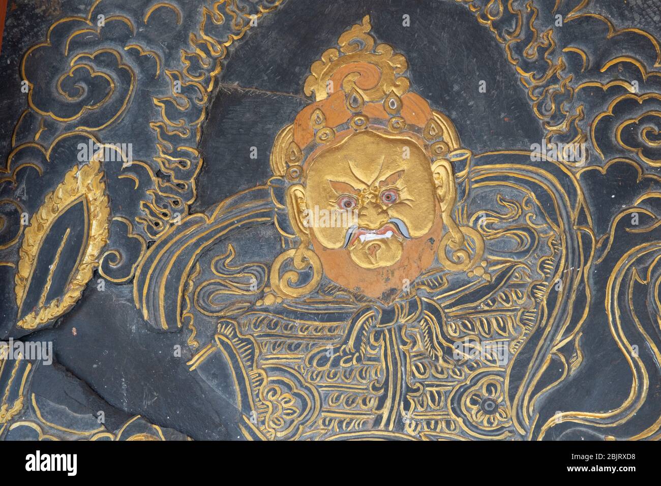 Bhutan, Paro. Historic Ta Dzong aka Taa Dzong, watchtower. Now home to ...