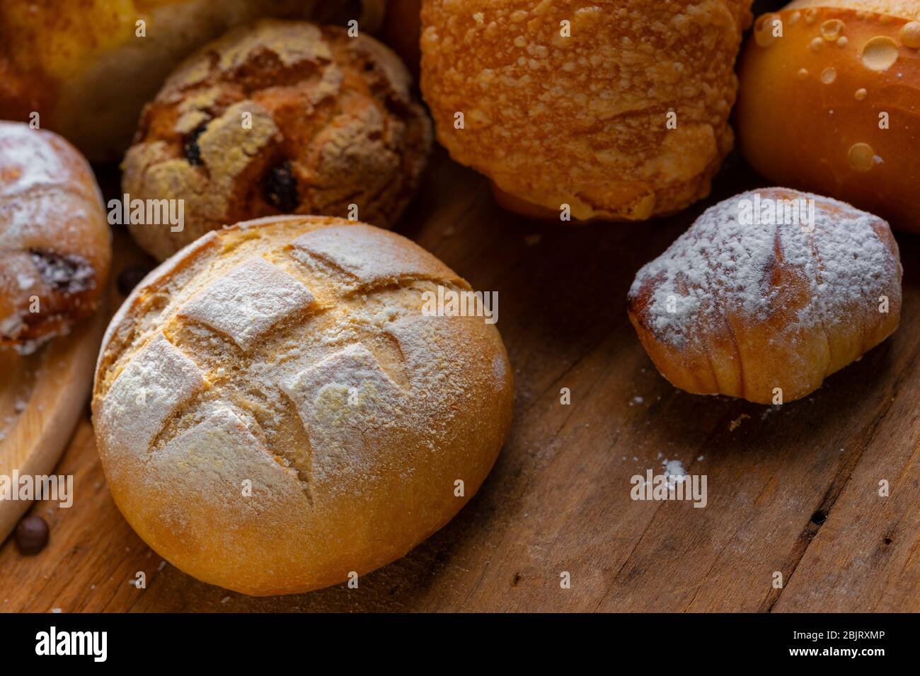 Variety assorted bakery breads hi-res stock photography and images - Alamy