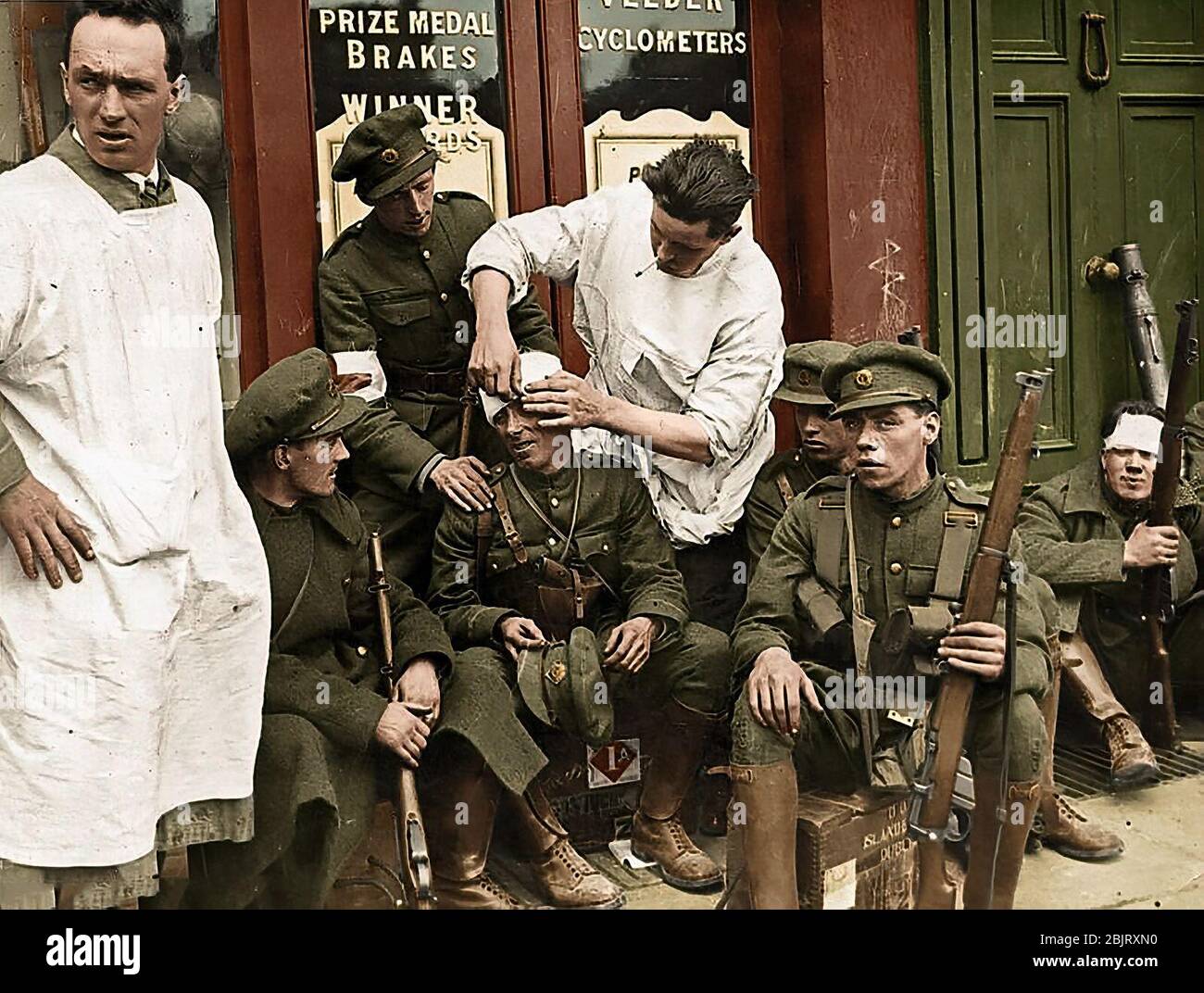Free state soldiers four courts hi-res stock photography and images - Alamy