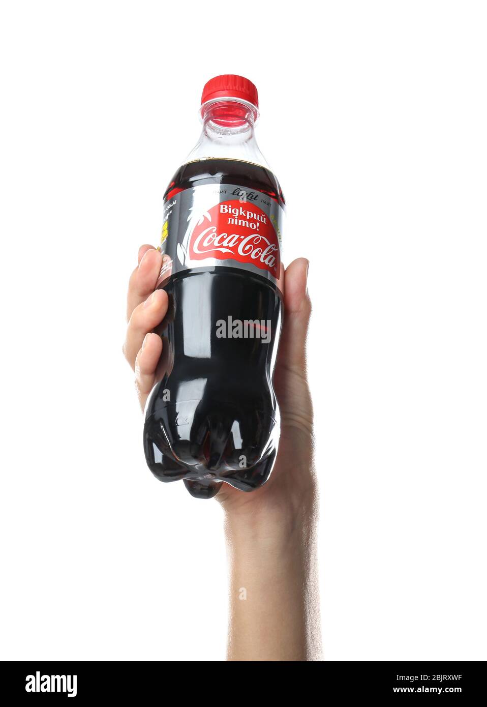 Hand Holding Coca Cola Bottle High Resolution Stock Photography and ...