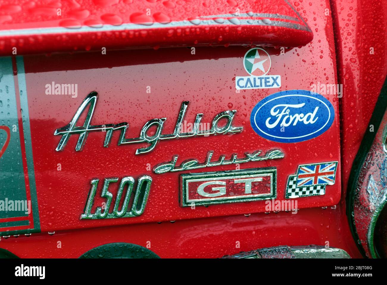 Ford Anglia badge Stock Photo - Alamy
