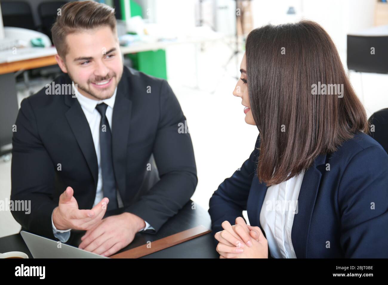 Young team lawyers workplace hi-res stock photography and images - Alamy