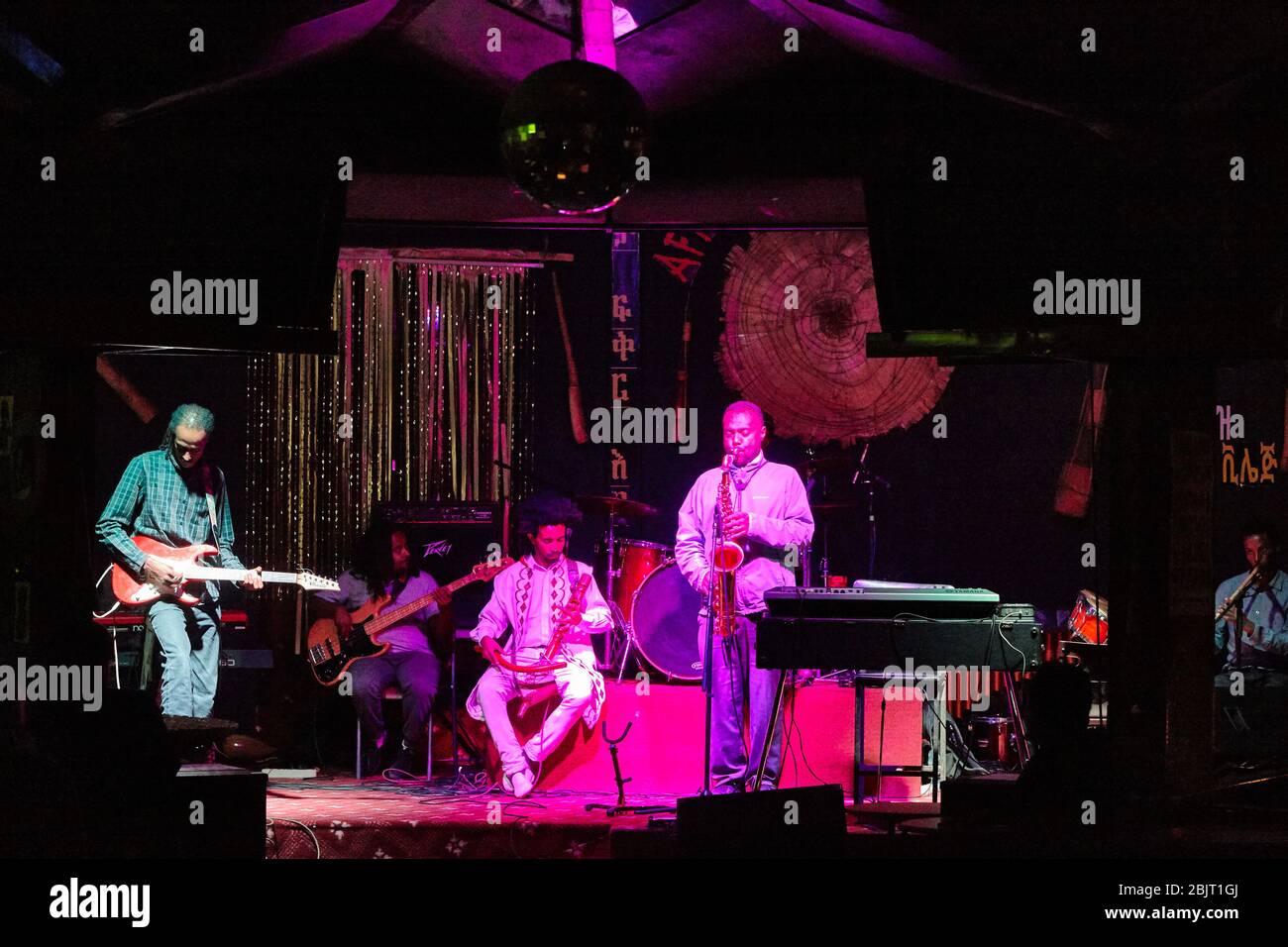 Young musicians of the Addis Ababa conservatoire perform in the African ...