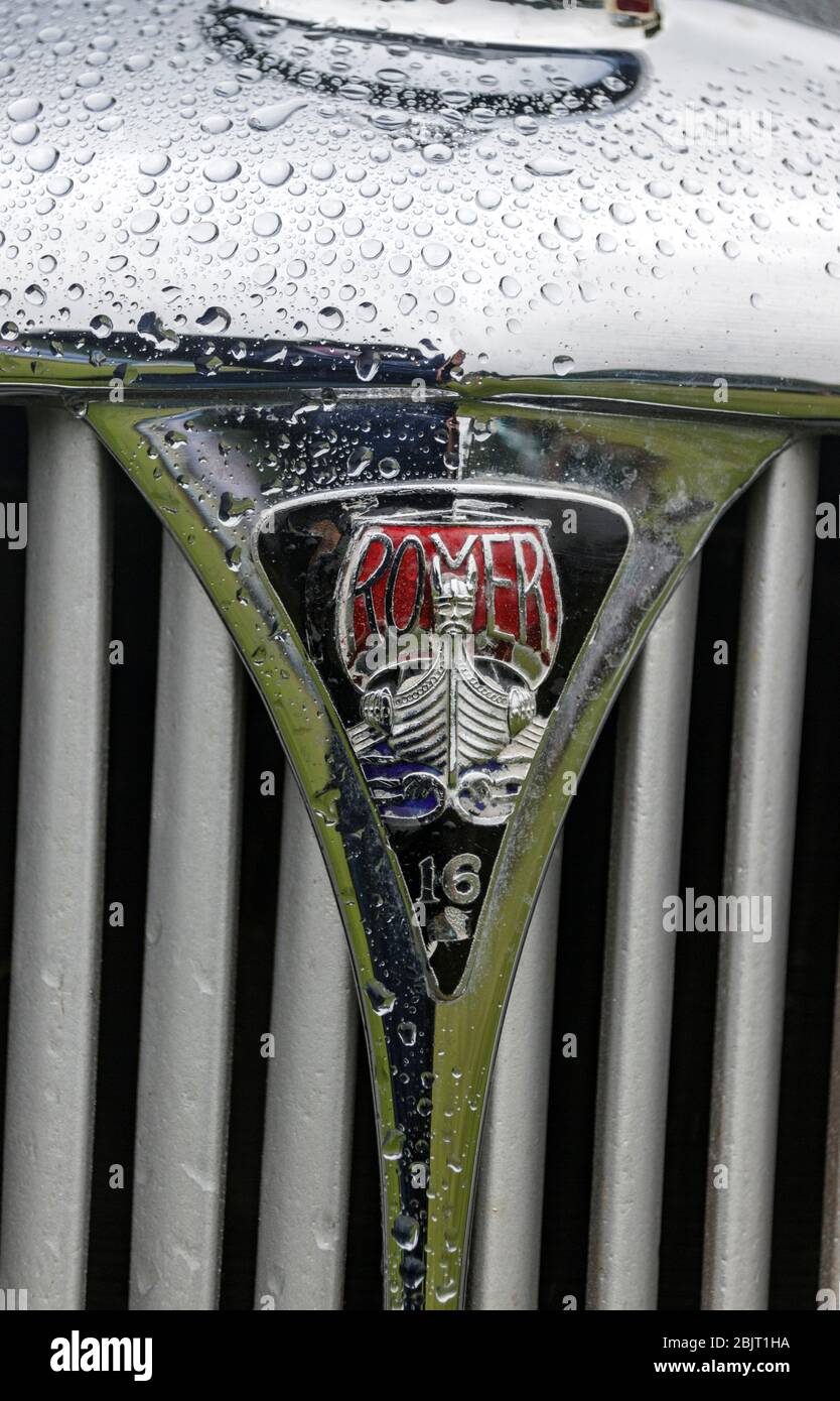 Rover 16 badge Stock Photo - Alamy
