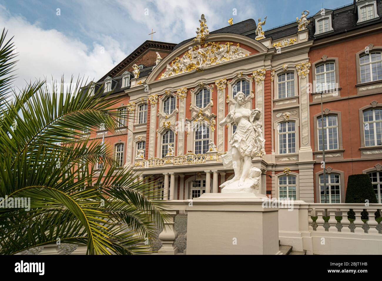 Trier, Germany - The Renaissance and Rococo building Electoral Palace ...