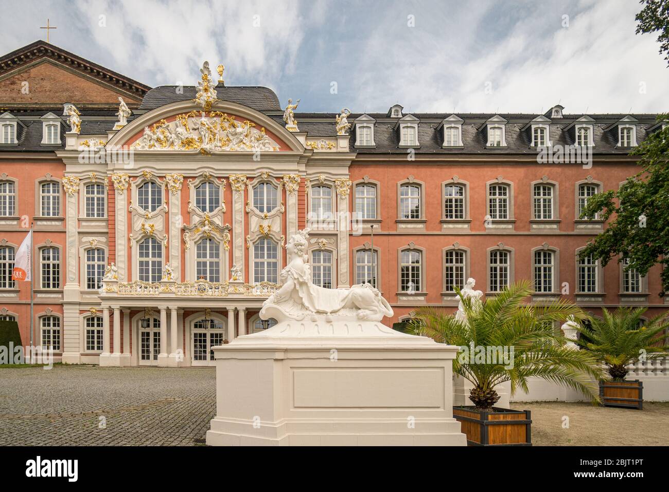 Trier, Germany - The Renaissance and Rococo building Electoral Palace ...