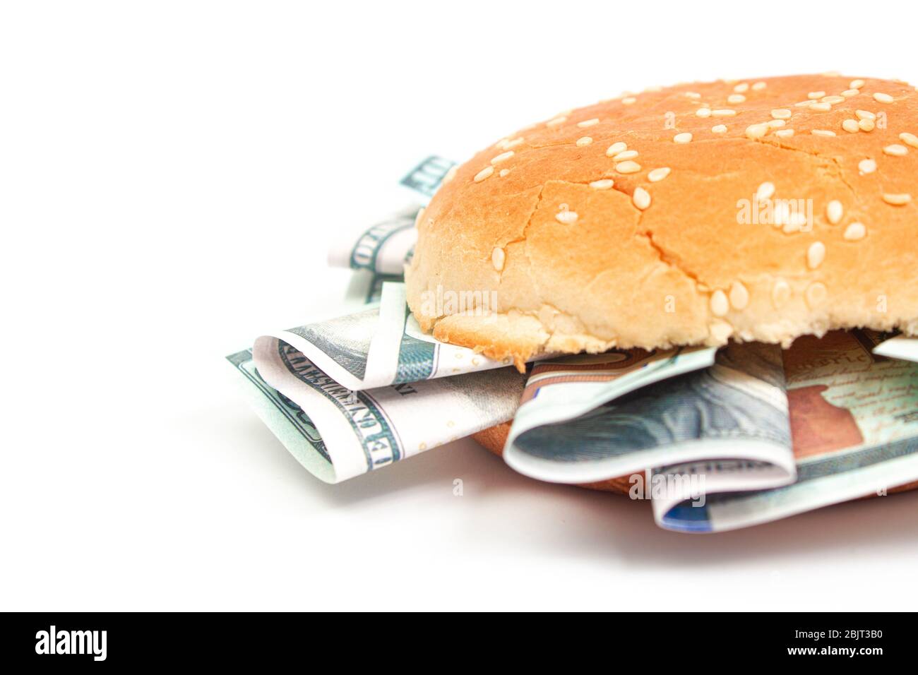 Hundred dollar hamburger hi-res stock photography and images - Alamy