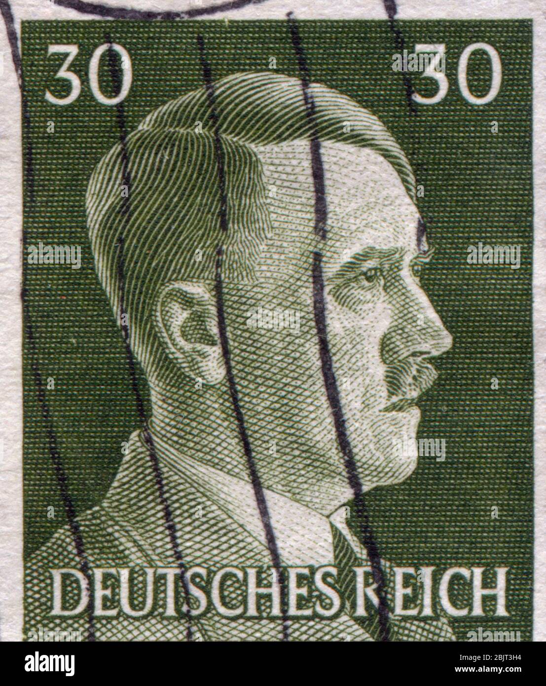 GERMANY - CIRCA 1942: A stamp printed in Germany shows portrait of ...