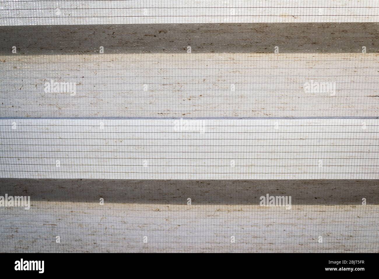The texture of rag window blinds Stock Photo - Alamy