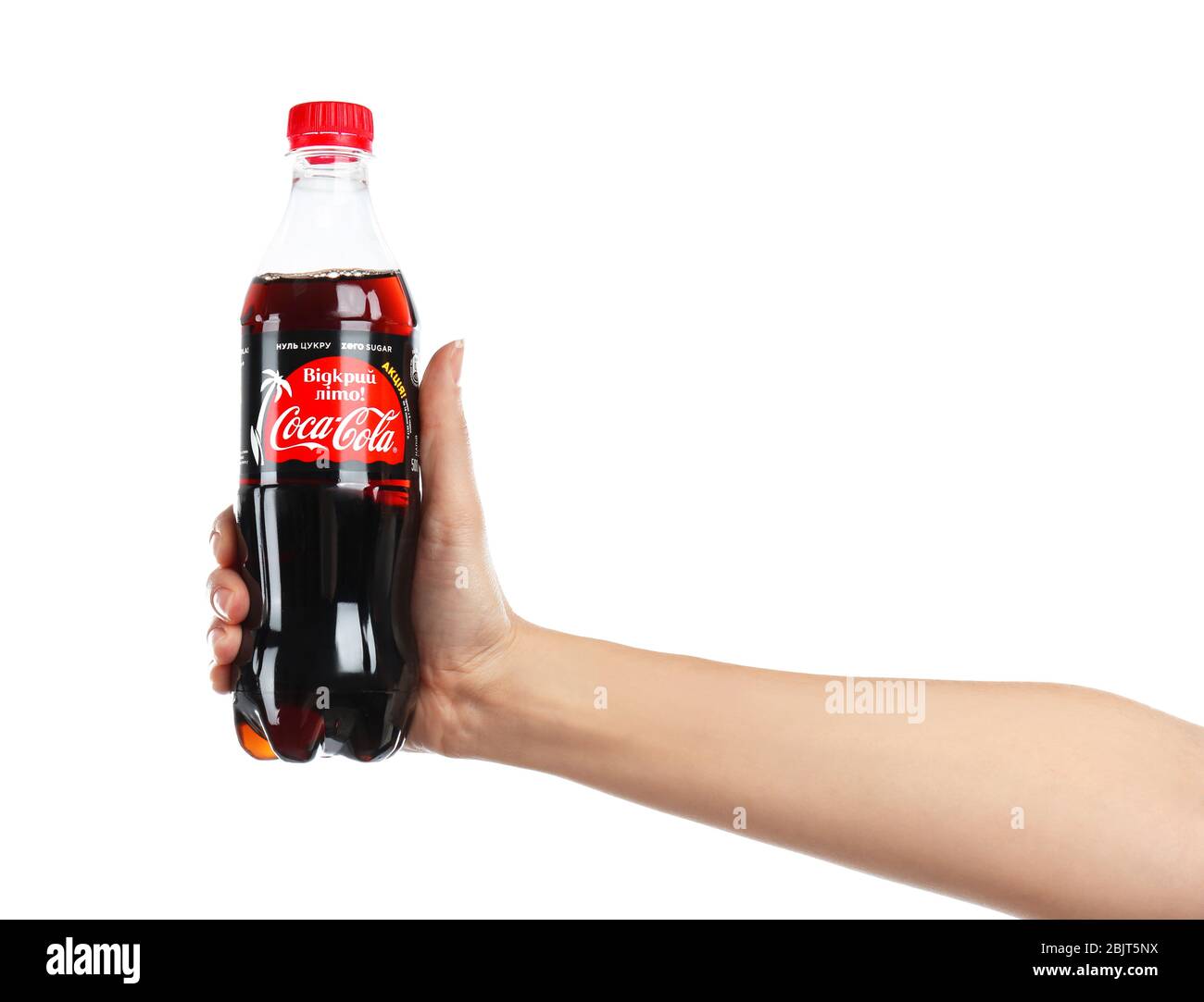 Hand Holding Coca Cola Bottle High Resolution Stock Photography and ...