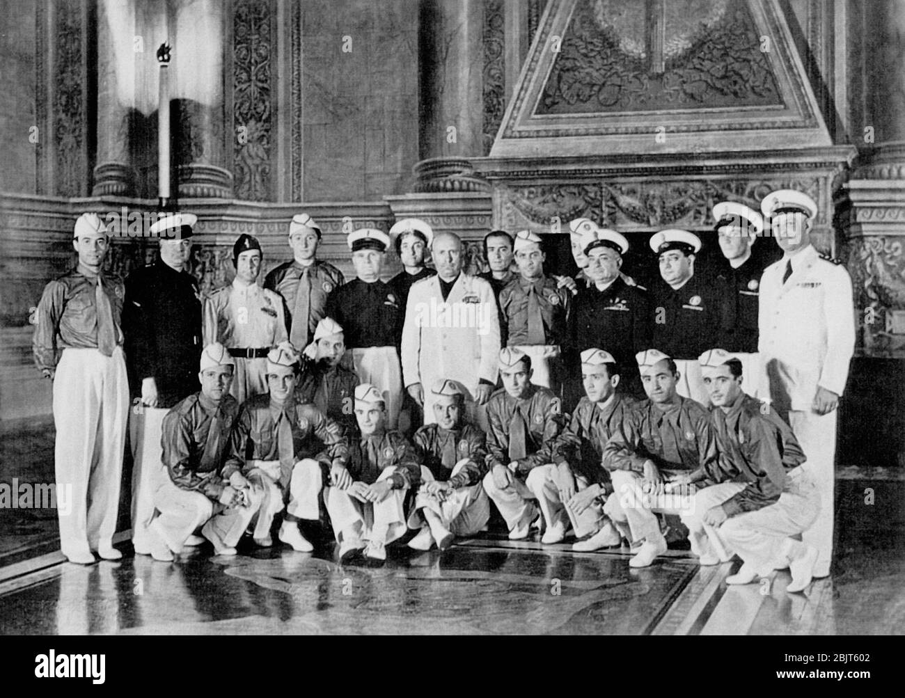 Italian dictator Benito Mussolini Stock Photo - Alamy
