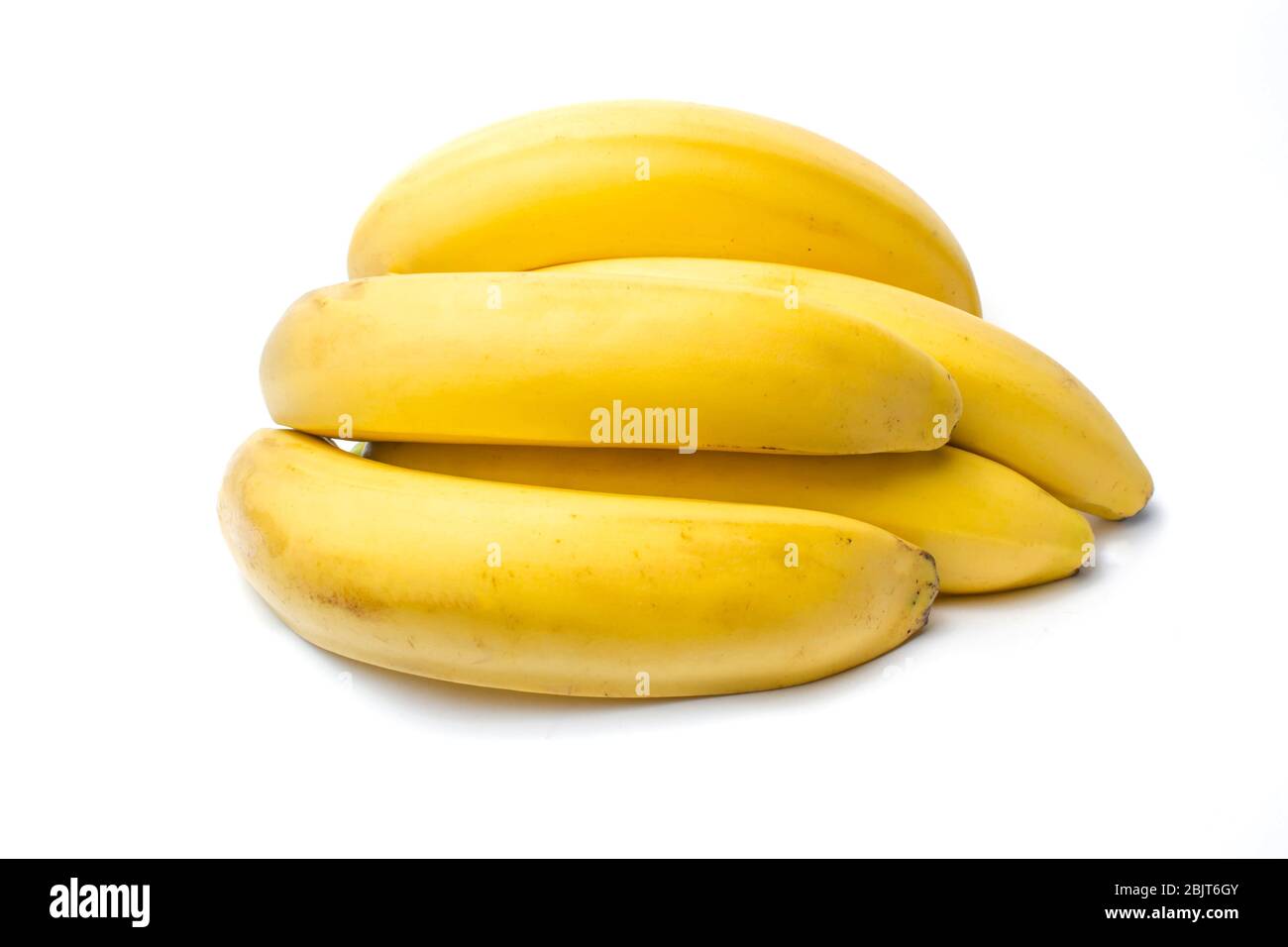 Ripe yellow bananas on Cut Out Stock Images & Pictures - Alamy