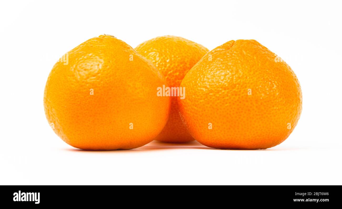 Whole peeled tangerines Cut Out Stock Images & Pictures - Alamy