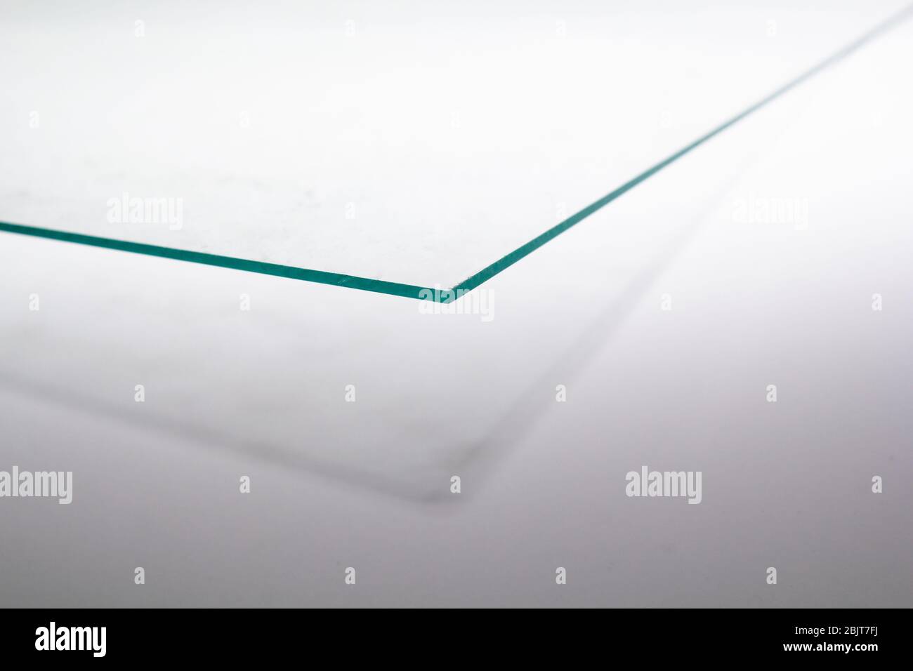 Glass on a white background Stock Photo - Alamy