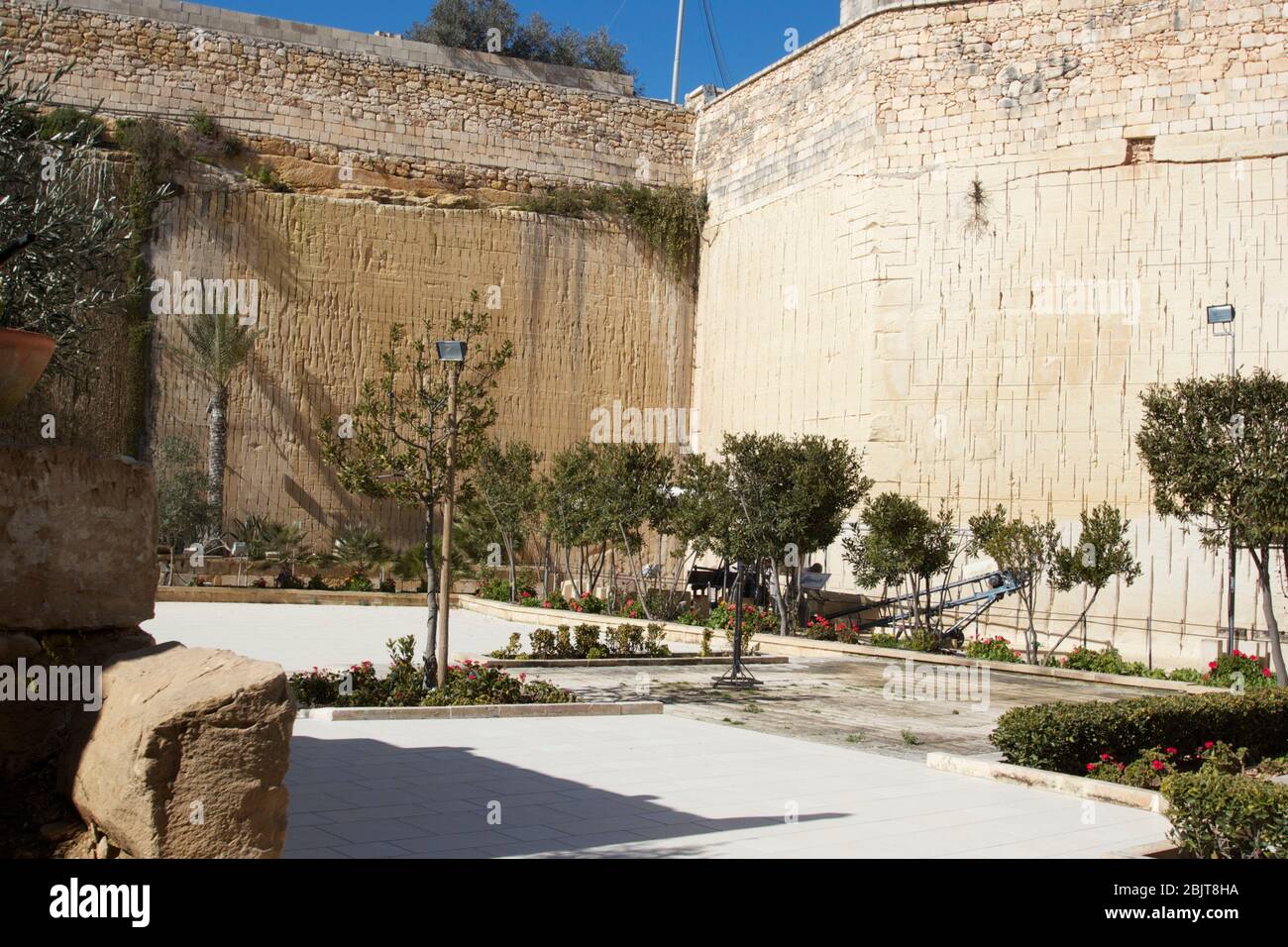 The Walls of Mdina, the Ancient Capital of Malta Stock Photo - Alamy