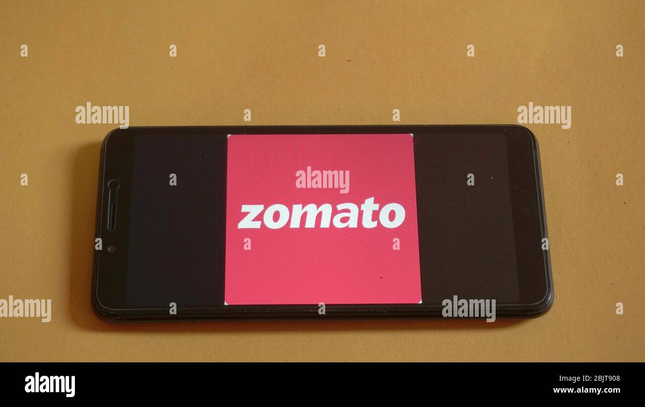 Swiggy app on Screen of mobile , Swiggy is an Indian restaurant ...