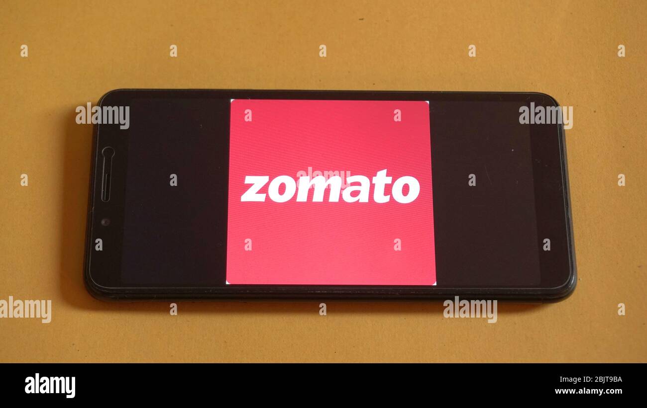 Swiggy app on Screen of mobile , Swiggy is an Indian restaurant ...