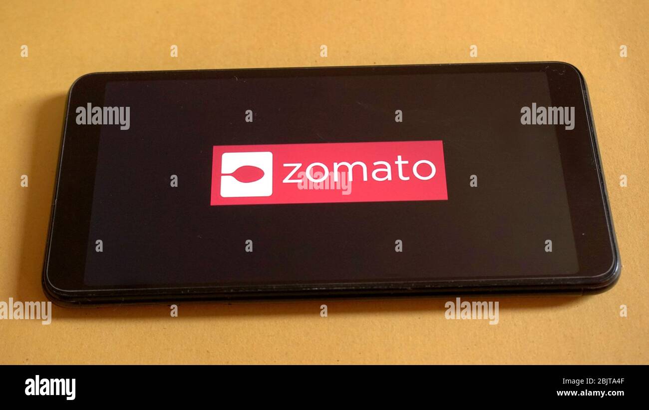 Swiggy app on Screen of mobile , Swiggy is an Indian restaurant ...