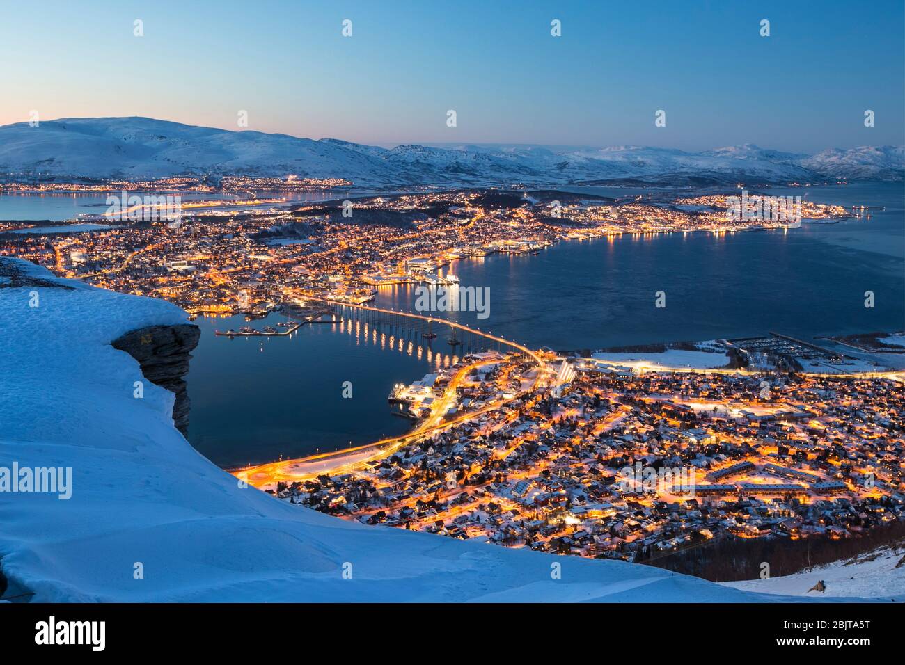 Tromso viewpoint hi-res stock photography and images - Alamy