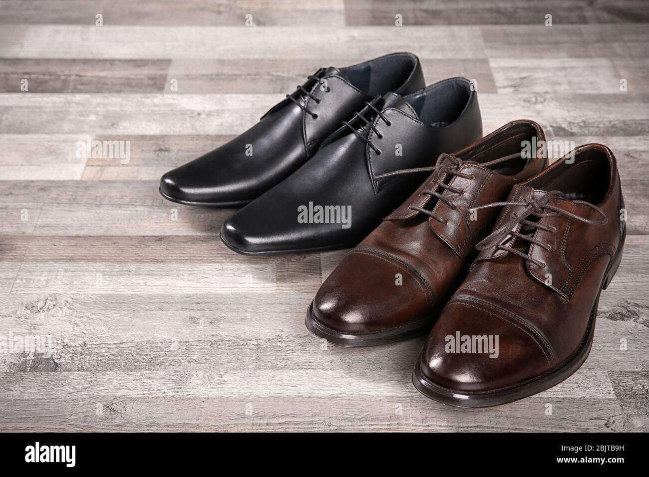 Mens shoes on floor hi-res stock photography and images - Alamy