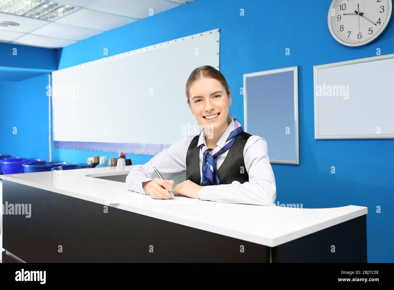 Tidy laundromat hi-res stock photography and images - Alamy