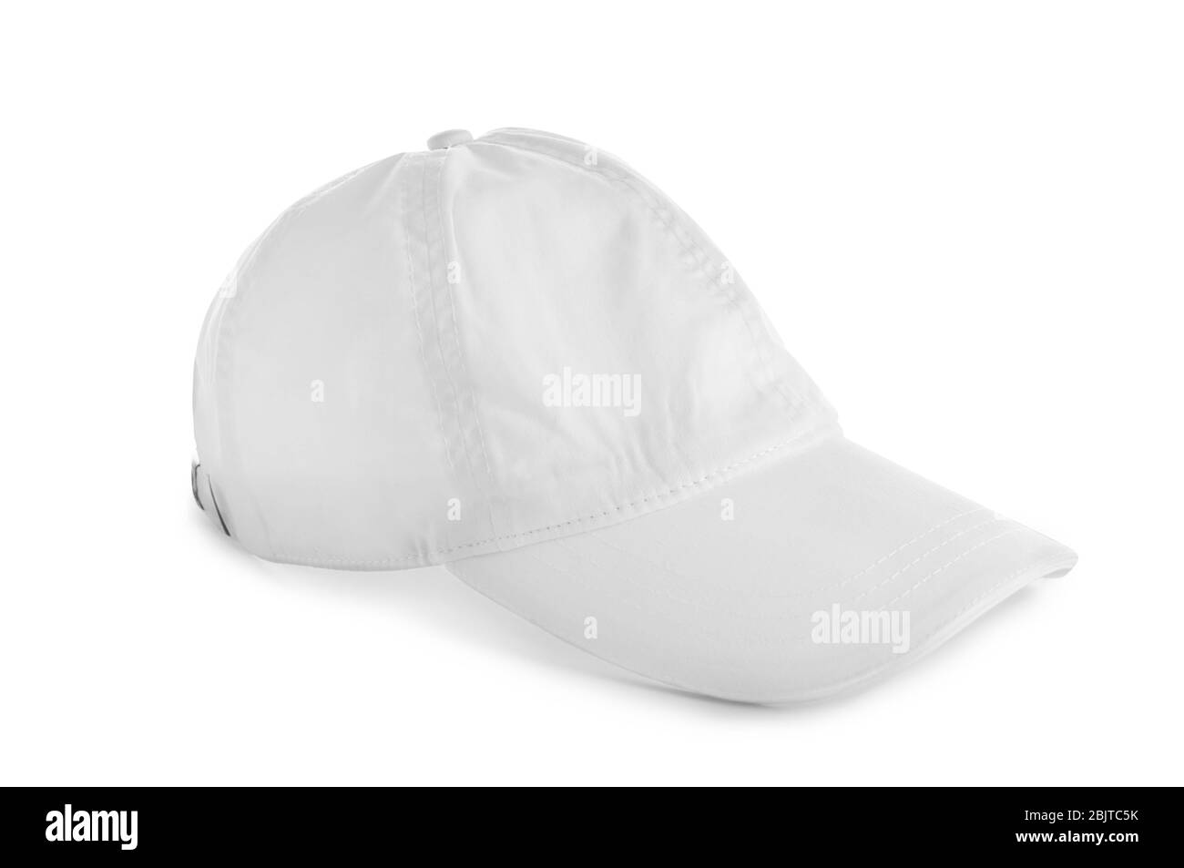 Cap on white background. Mockup for design Stock Photo - Alamy