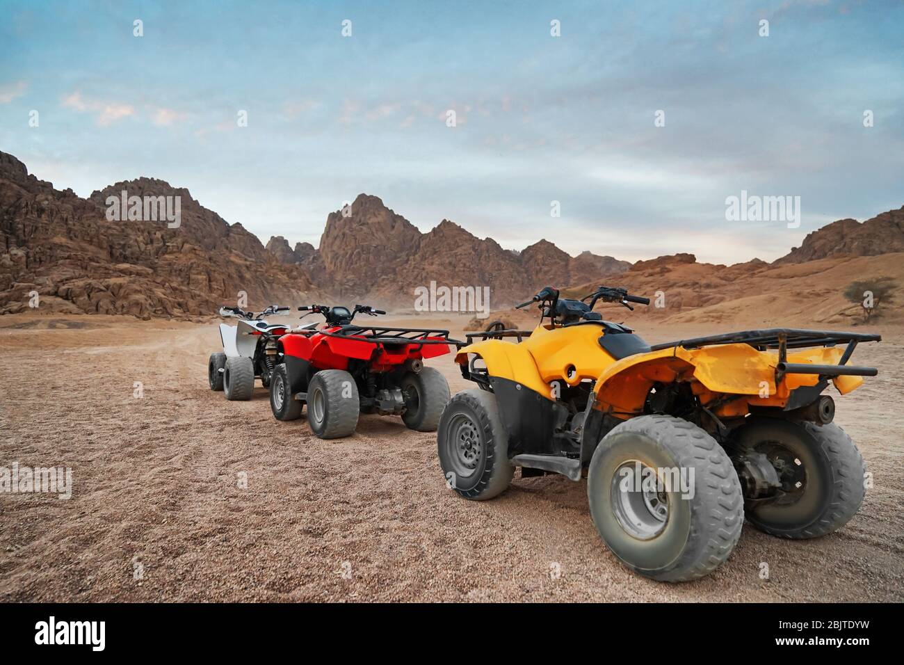 Modern quad bikes hi-res stock photography and images - Alamy
