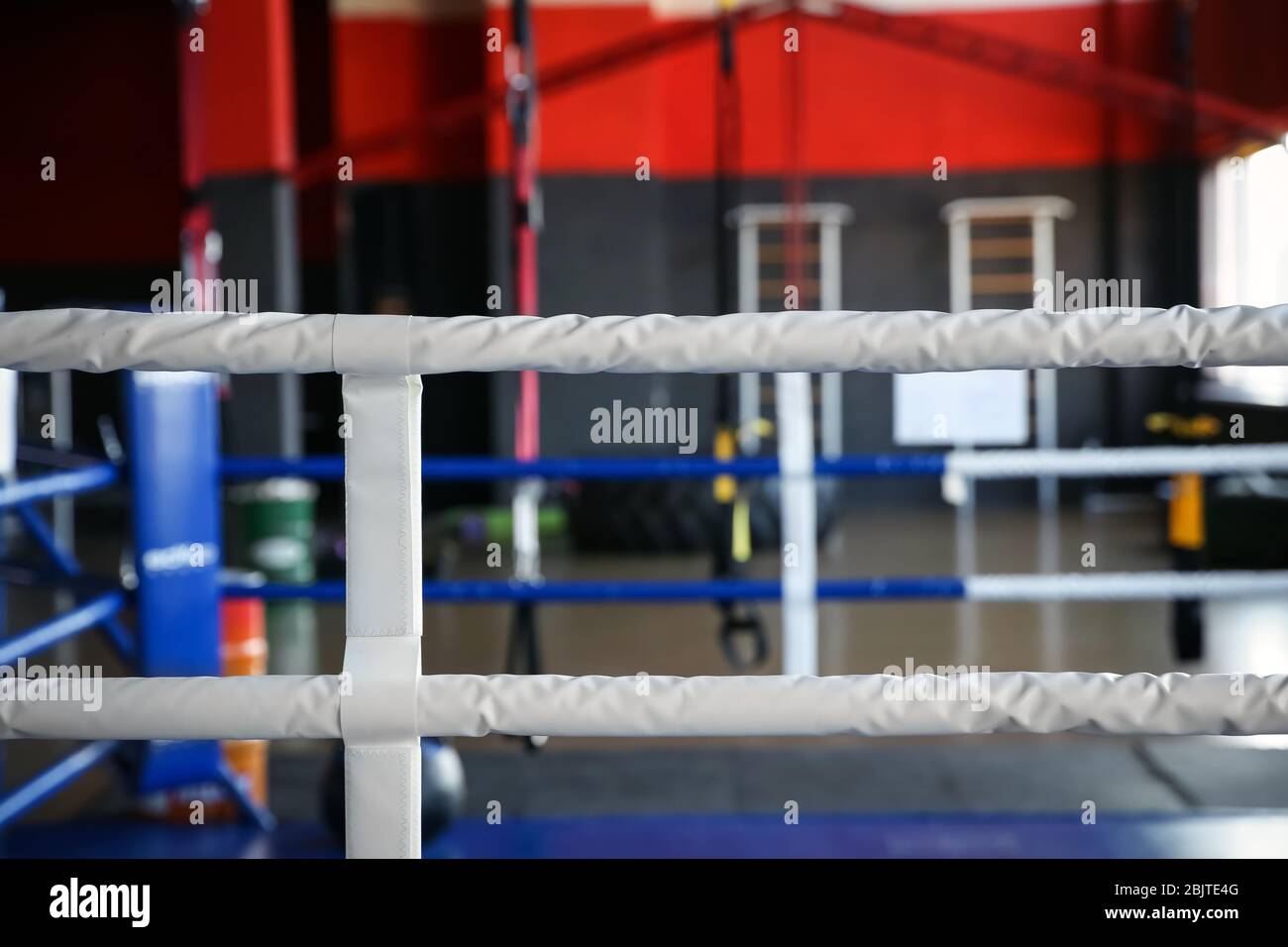 Boxing Ring Empty High Resolution Stock Photography and Images - Alamy