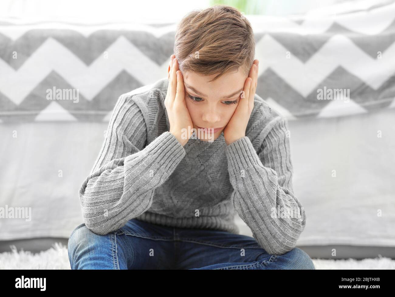 Male teen bedroom sad hi-res stock photography and images - Alamy