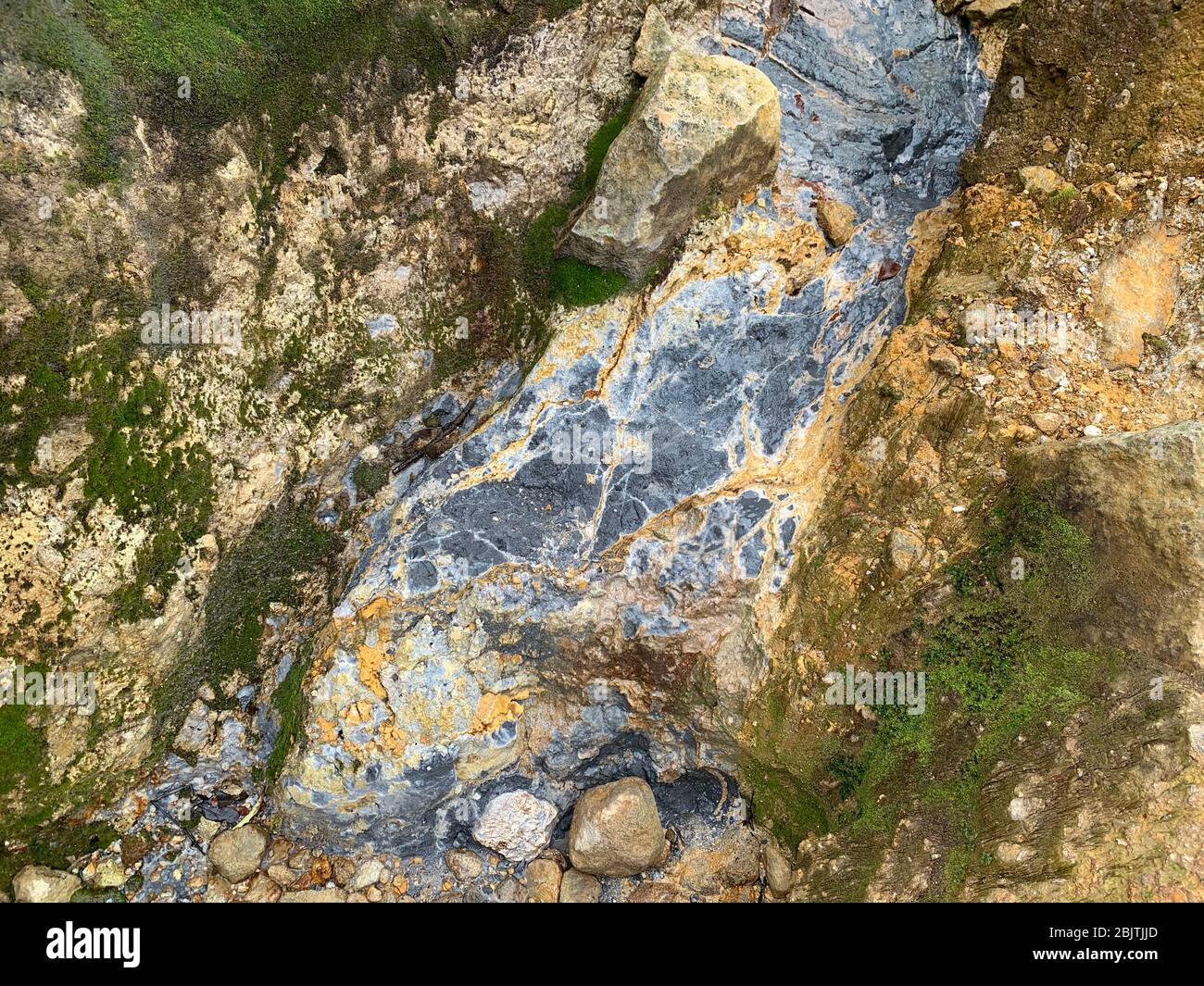 A Close Up of Volcanic Rock Sibayak Volcano in Sumatra Island ...