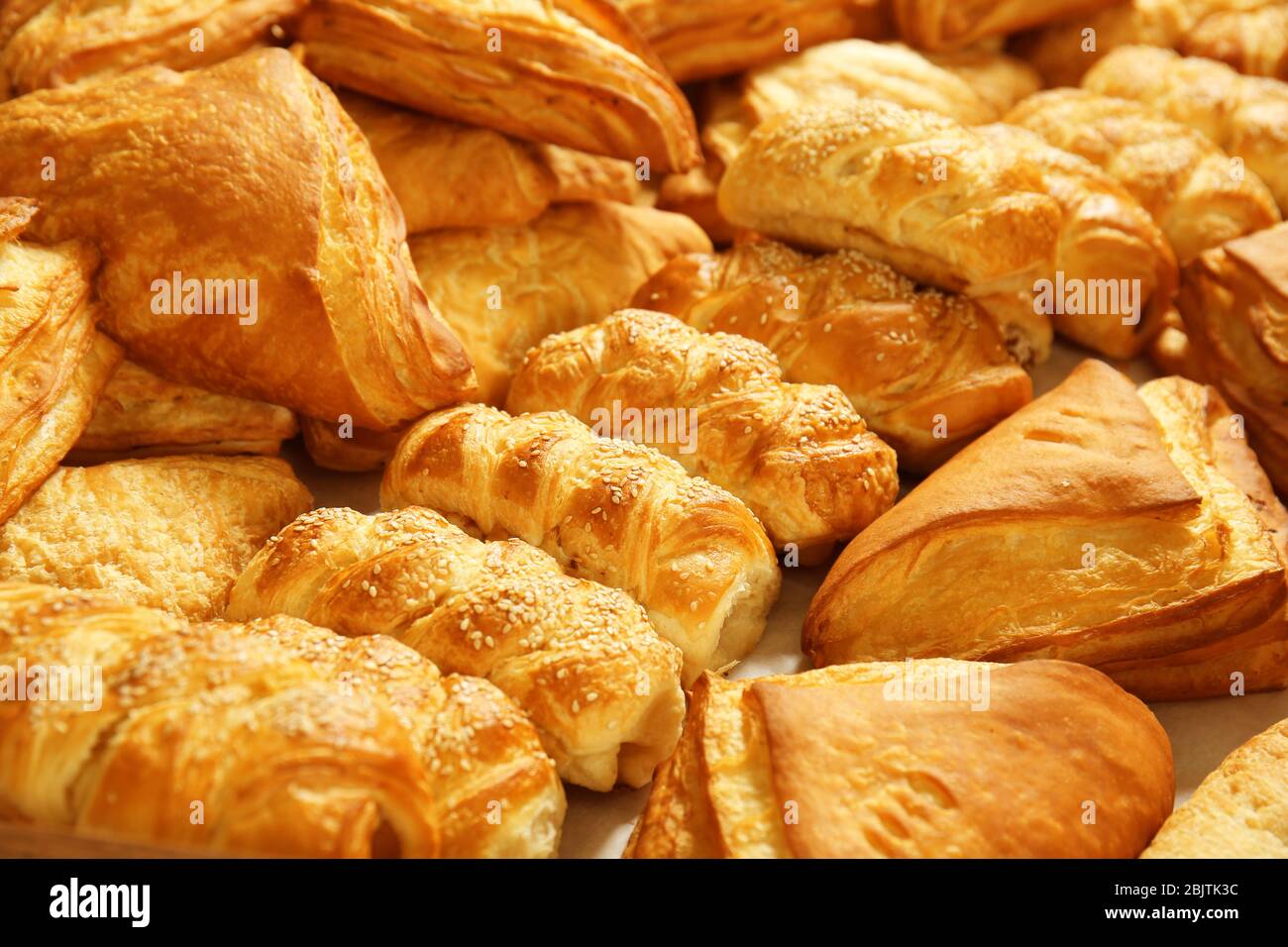 Variety freshly baked pastries hi-res stock photography and images - Alamy