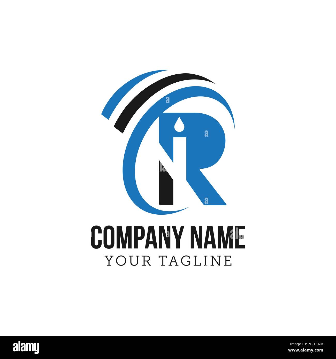 Letter R logo icon design template elements Stock Vector Image & Art ...