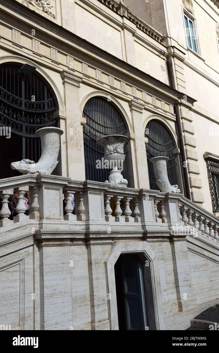 Borghese Gallery and Museum in the Villa Borghese Park in the city of ...