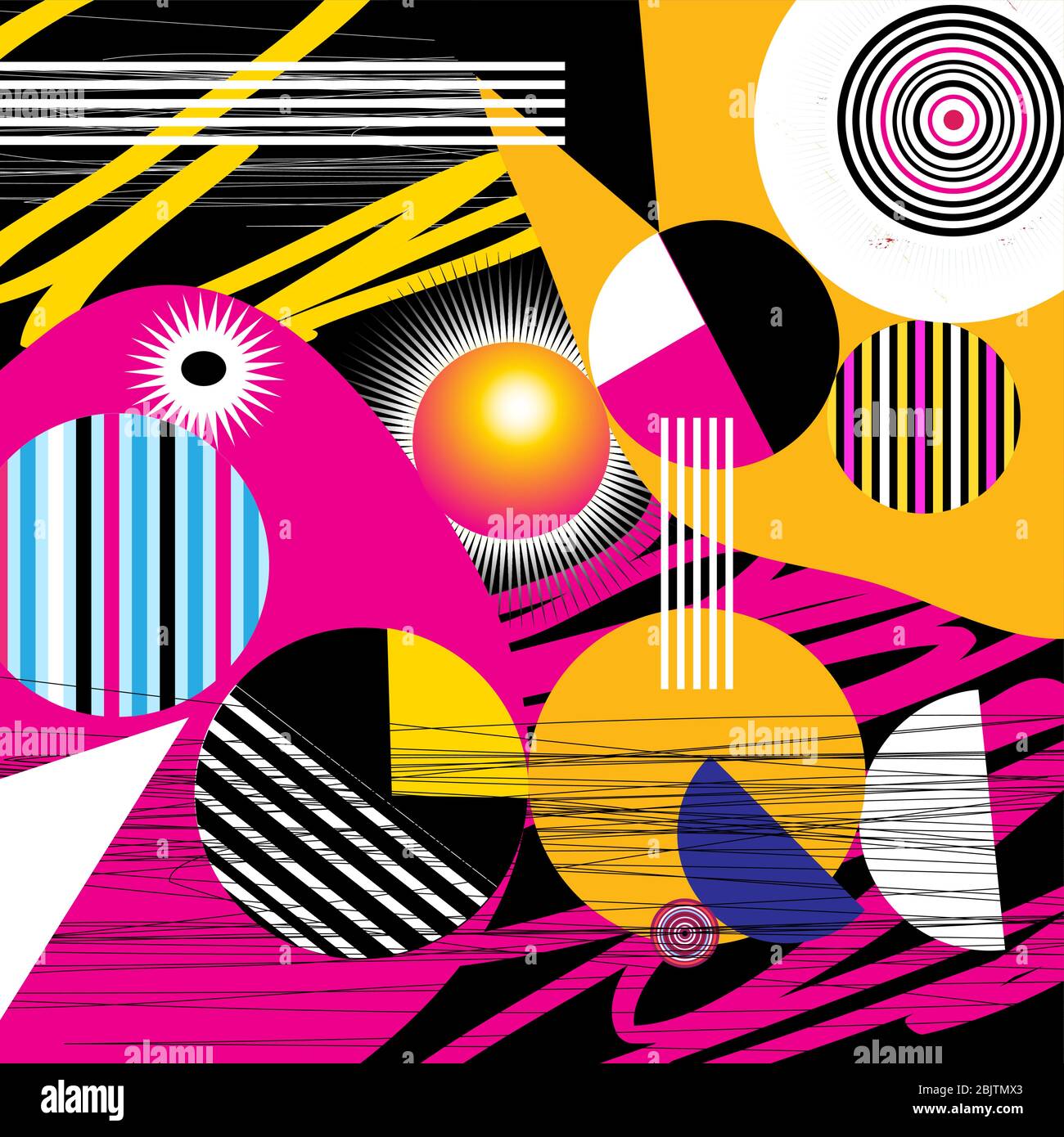 Geographical shapes Stock Vector Images - Alamy