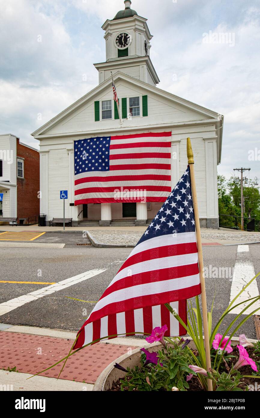Barre town hall hi-res stock photography and images - Alamy