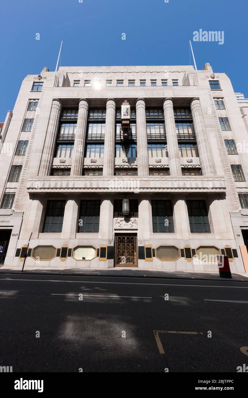 The Daily Telegraph Building on Fleet Street in London, also known as ...