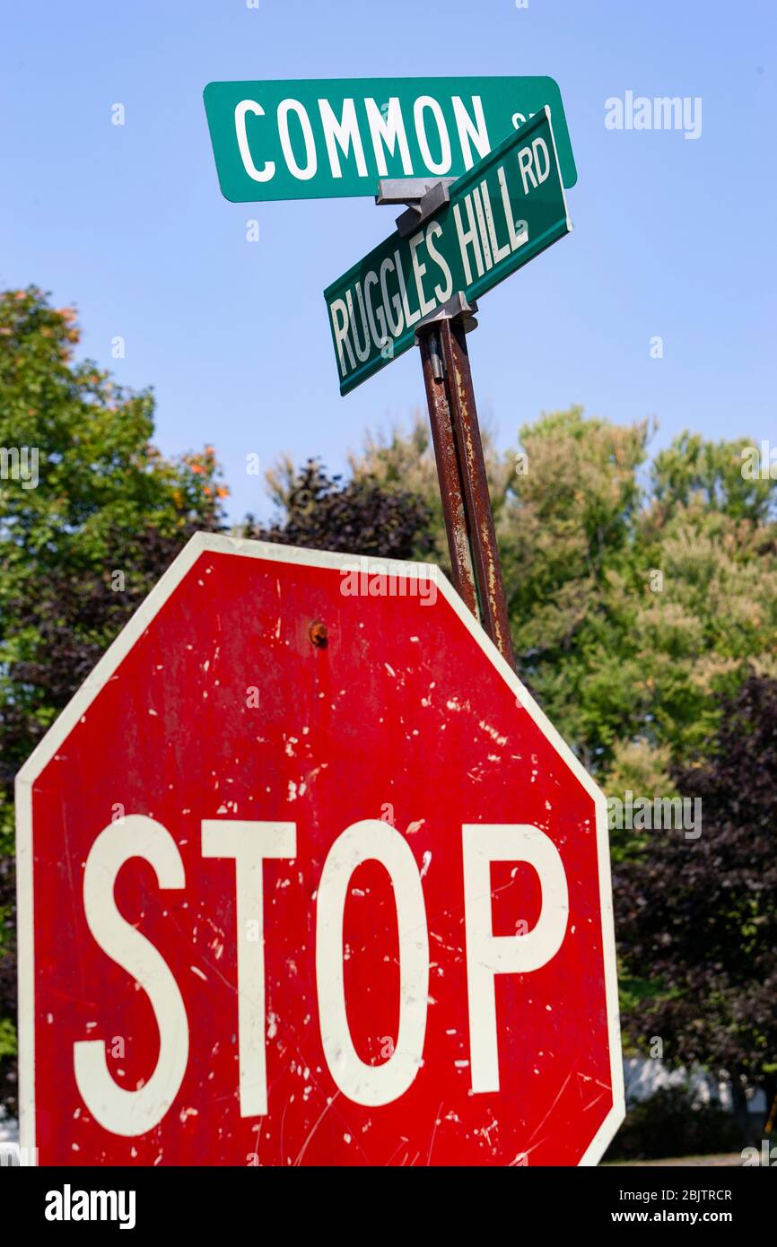 Sign for a stop sign hi-res stock photography and images - Alamy