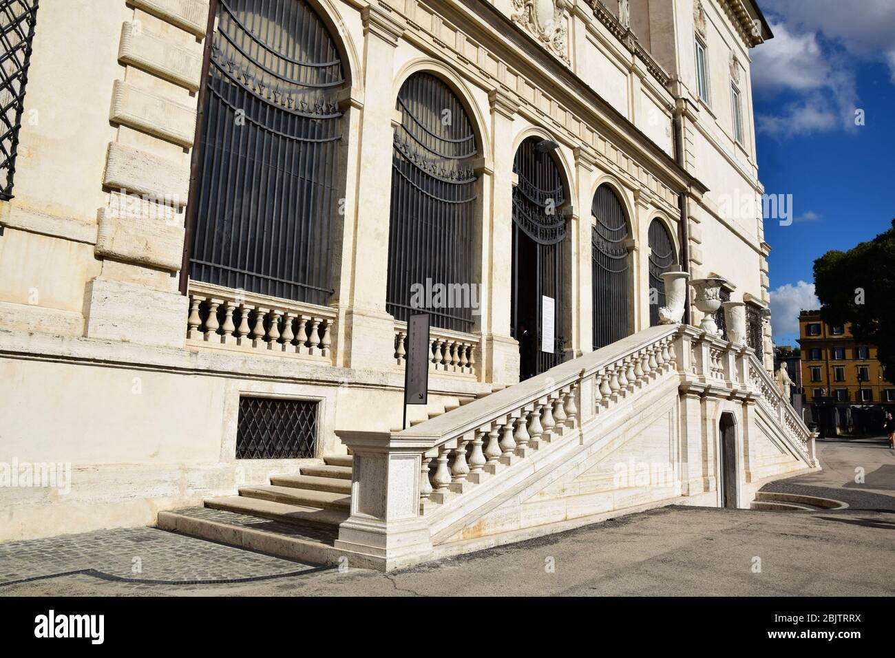 Borghese Gallery and Museum in the Villa Borghese Park in the city of ...