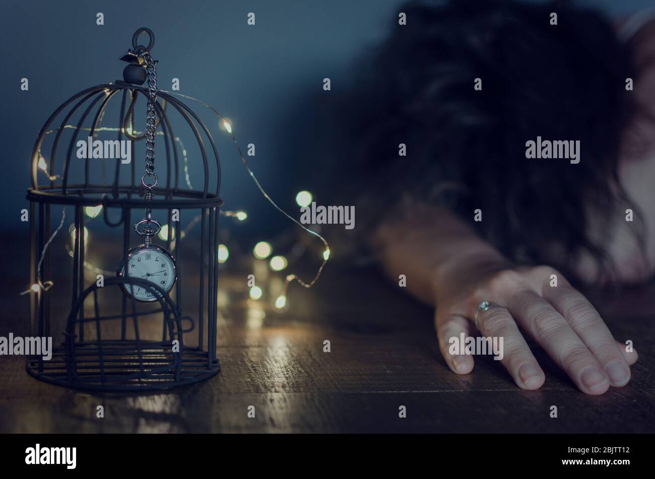 Woman in a cage hi-res stock photography and images - Alamy
