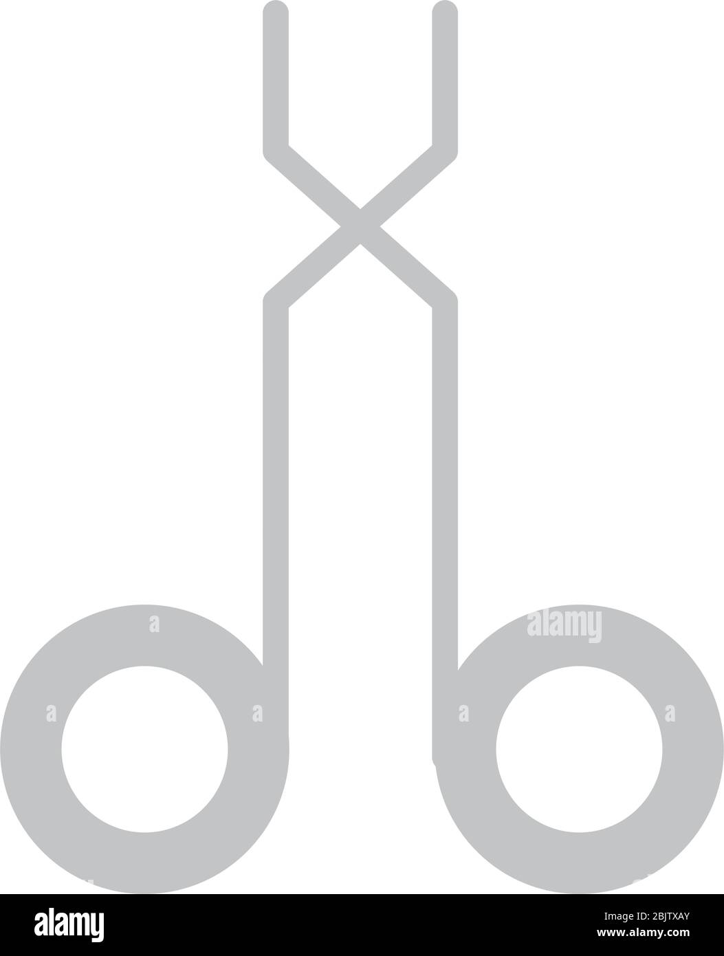 surgical scissors health care equipment medical vector illustration ...