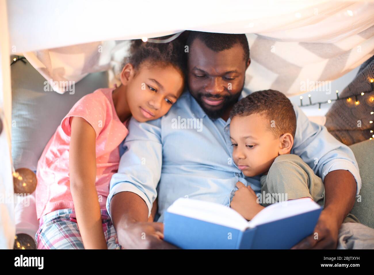 African american father son sleep hi-res stock photography and images ...