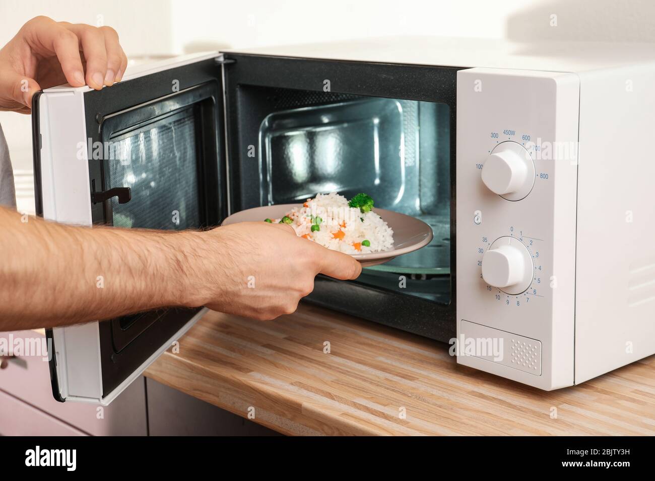 Man vegetables rice not woman hi-res stock photography and images - Alamy
