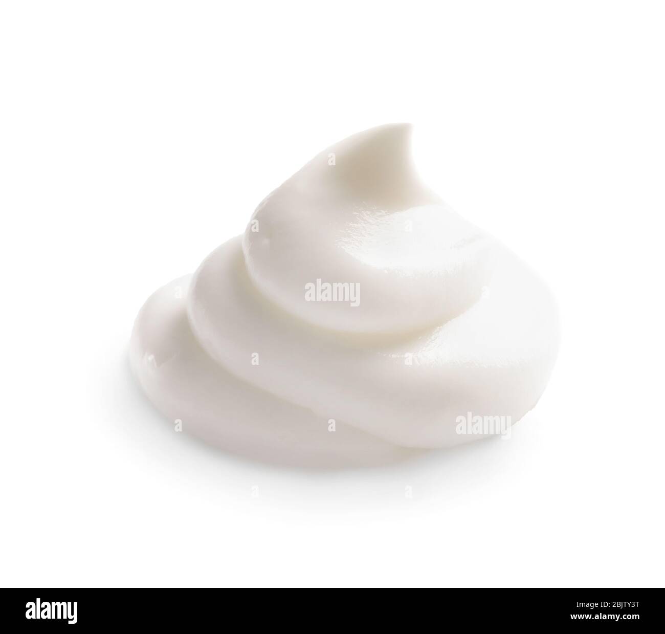 Sample of hand cream on white background Stock Photo - Alamy